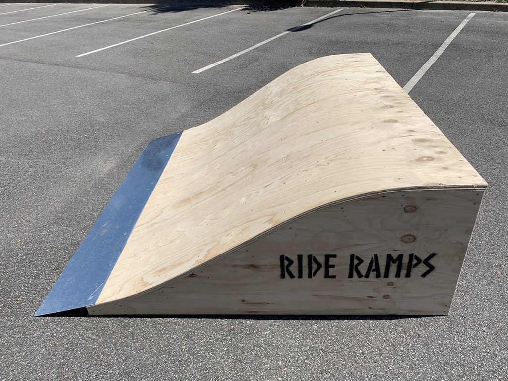 75cm (2.5ft) Ride Rolled Flat Bank – “The Ninja Rolled Flat Bank ...