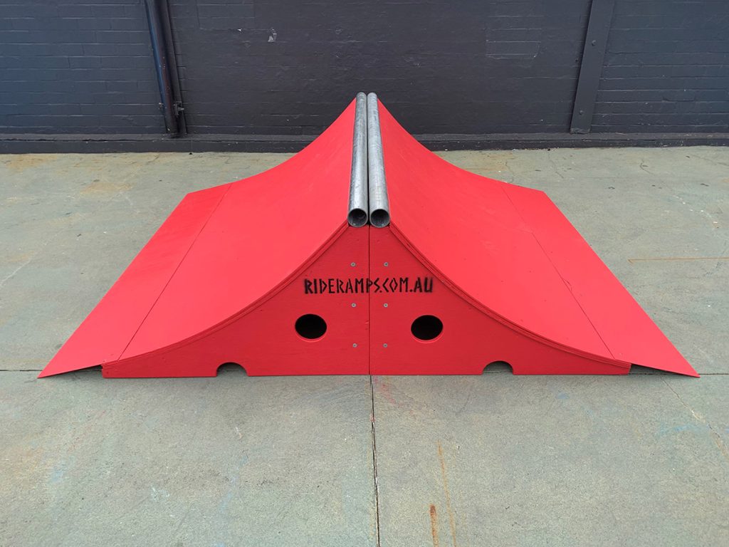 90cm (3ft) Ride Spine Ramp – Modular Kit or Flat Pack – $2,090-$3,290 ...