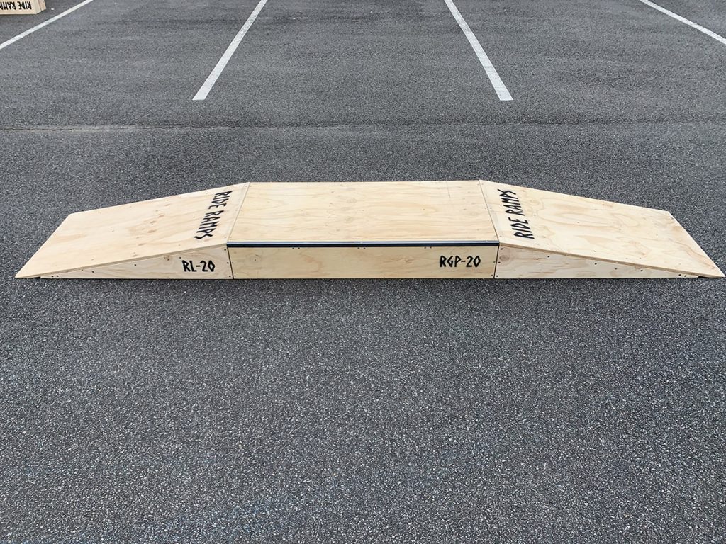 20cm High – Ride Double Launch + Grind Fun Box Combo – Ride Ramps