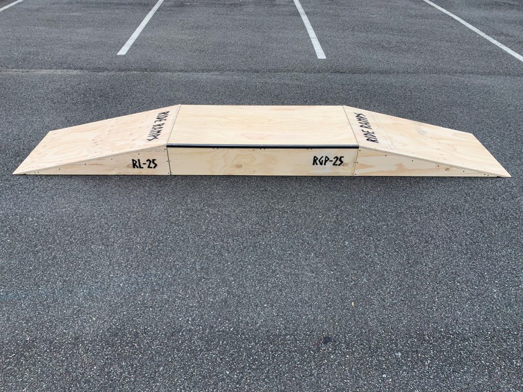 25cm High – Ride Double Launch + Grind Fun Box Combo – Ride Ramps